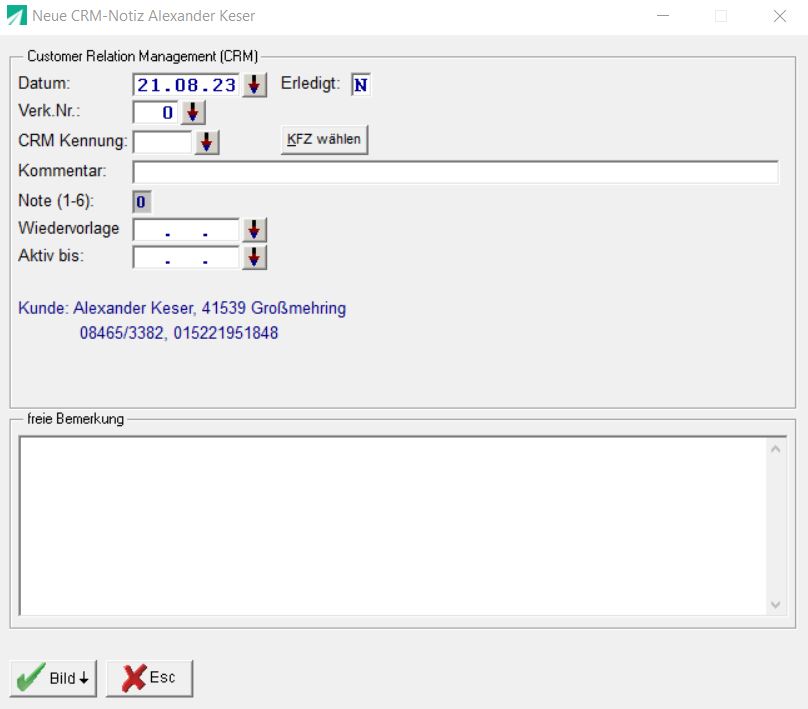 Customer Relationship Management